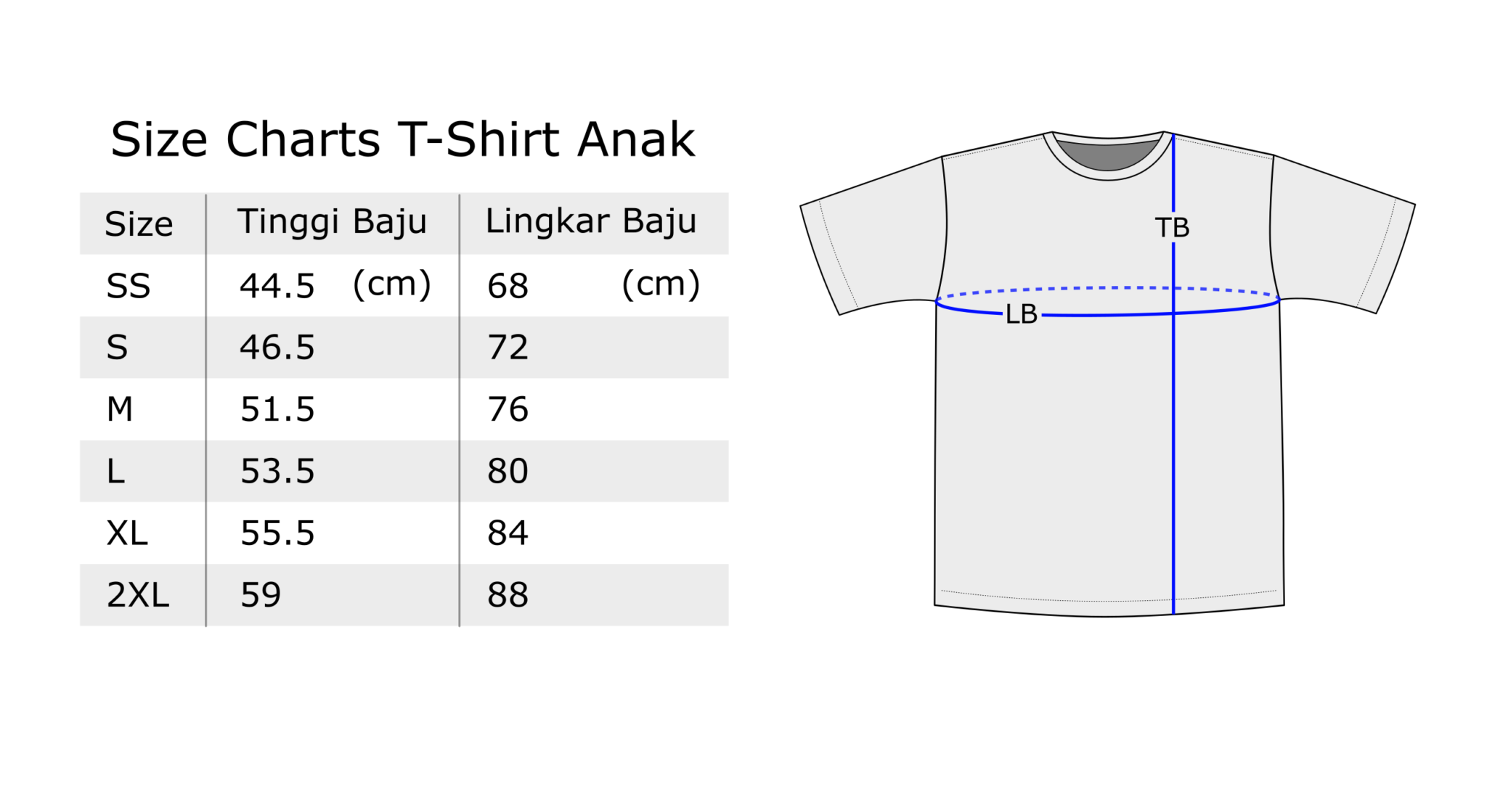 T-Shirt Anak - Batik Keris Online