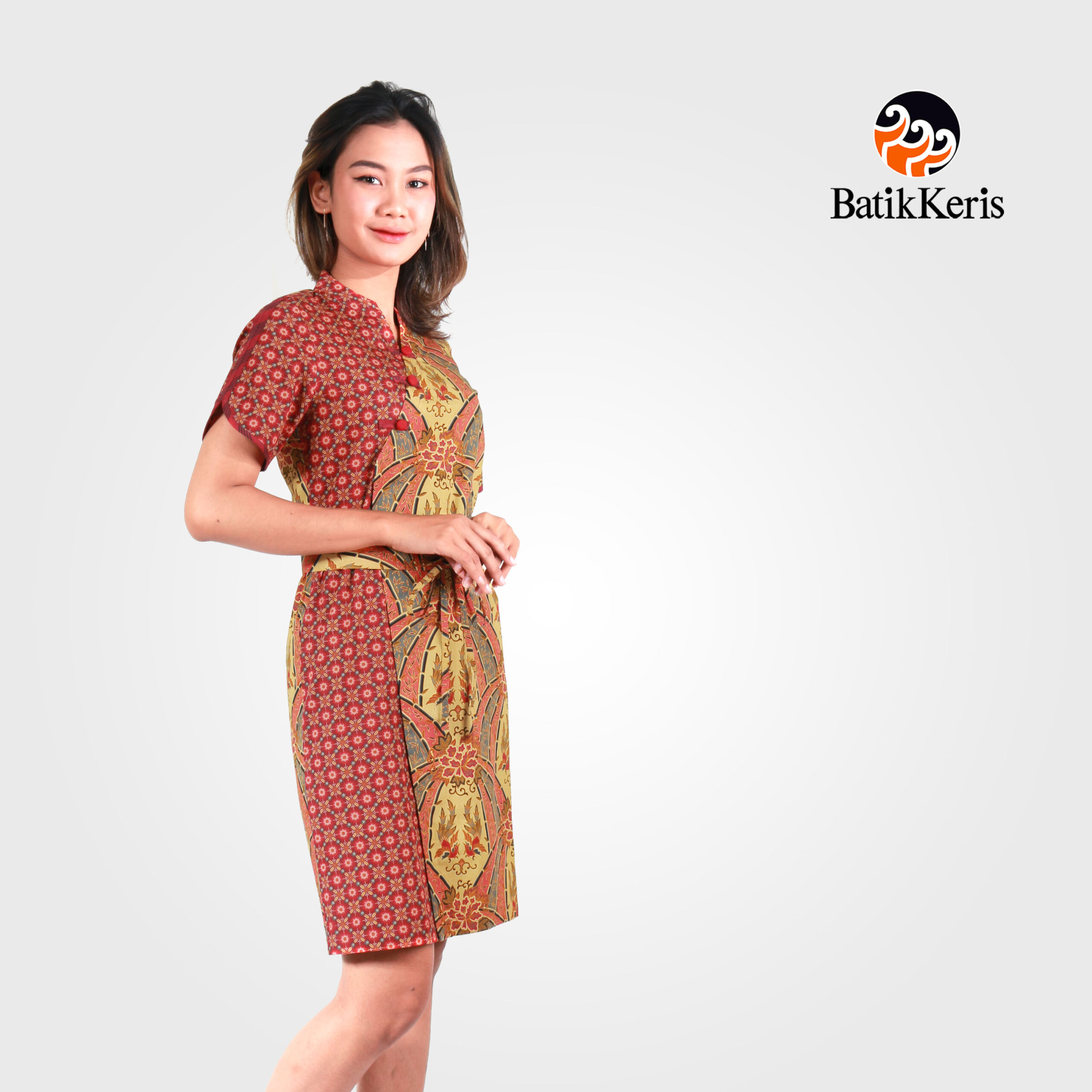 Model Dress Batik Keris