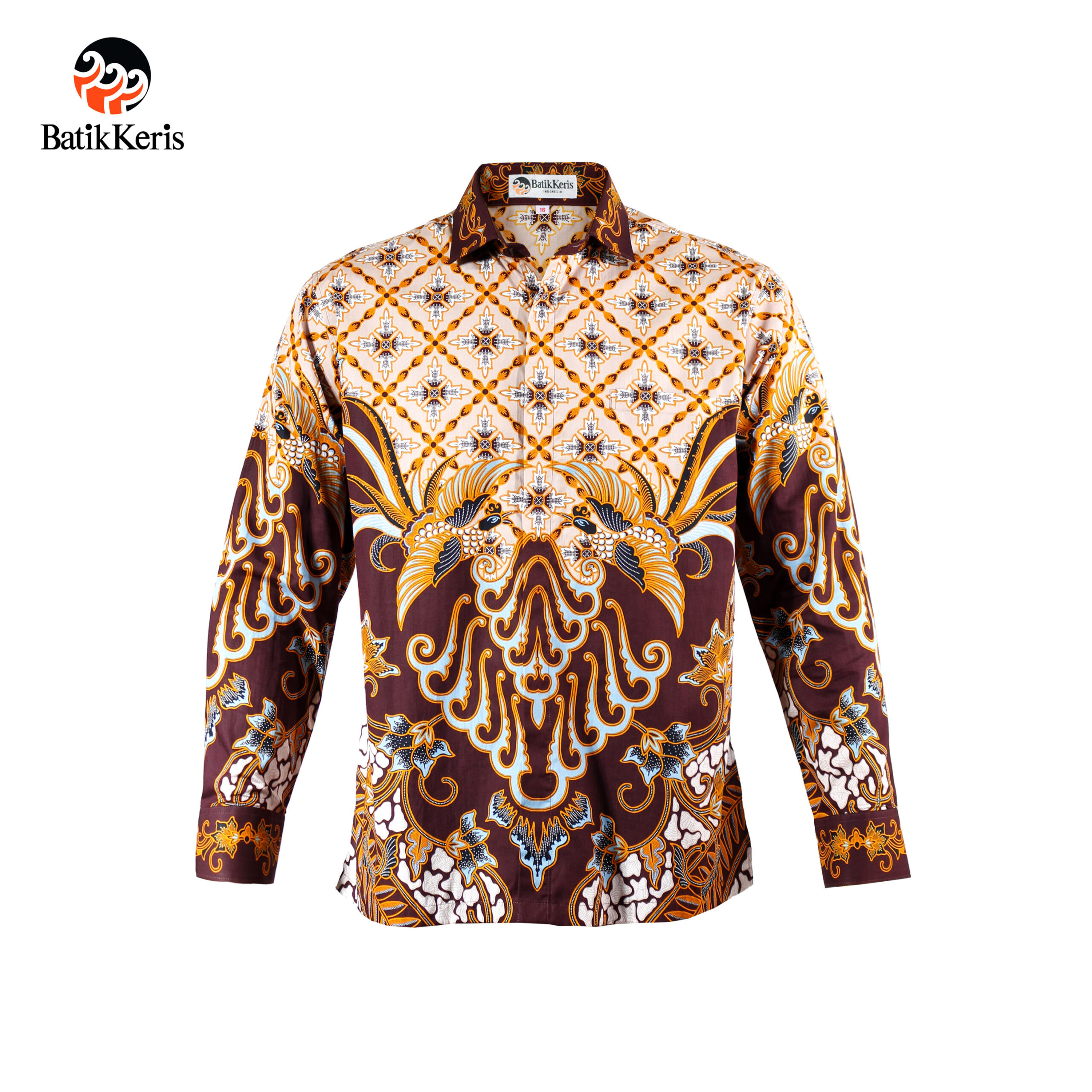 Kemeja Reguler Fit Batik Lengan Panjang Motif Keris Jiwa Jawi - Batik ...