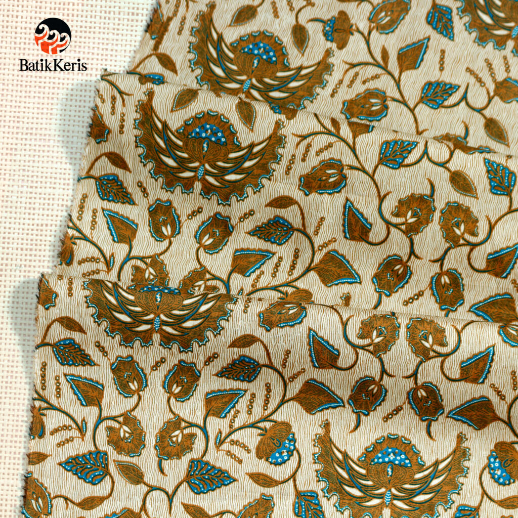 Bahan Potongan Motif Keris Sinambung Ron Gurdo - Batik Keris Online