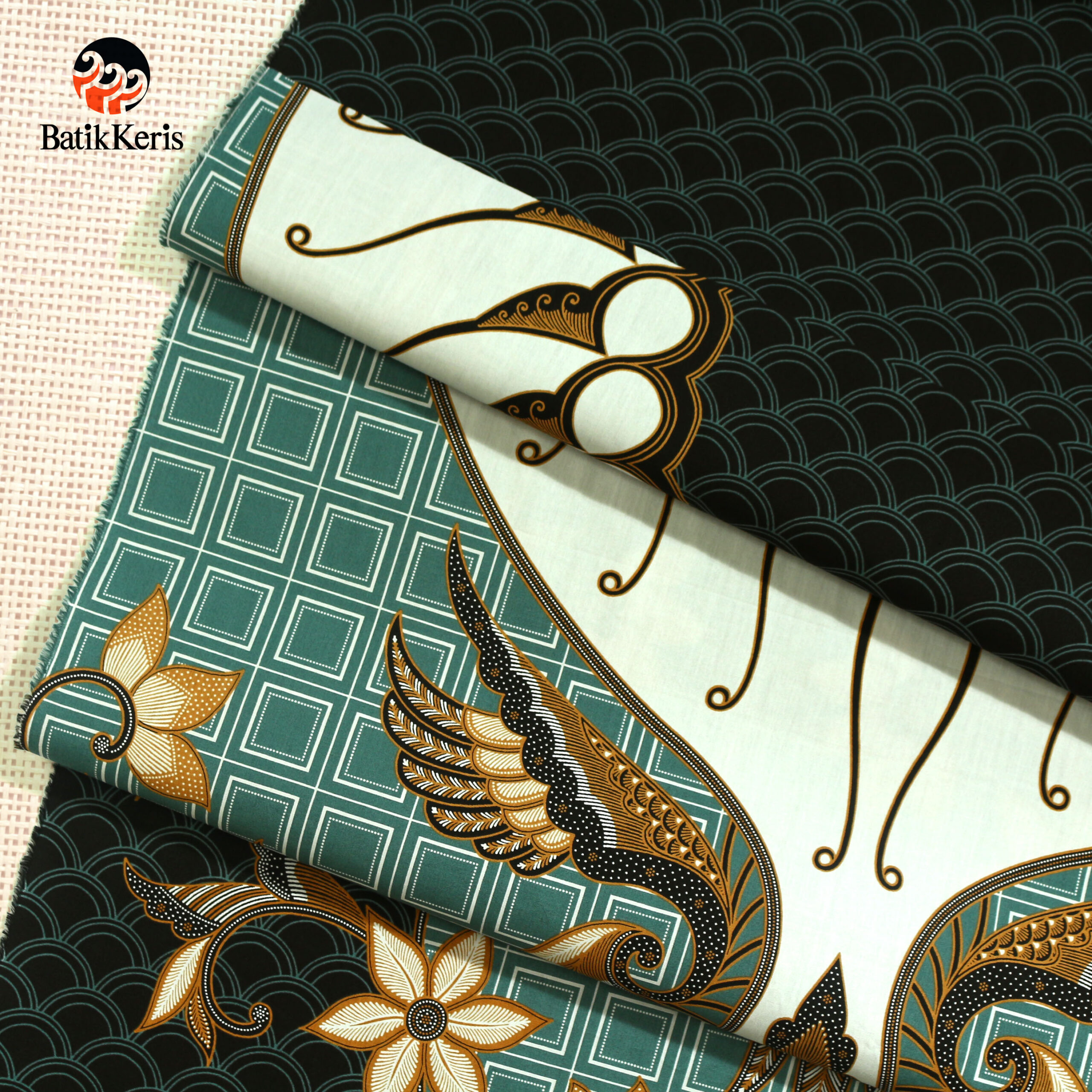 Bahan Kemeja Potongan Motif Keris Wibawa Karsa - Batik Keris Online