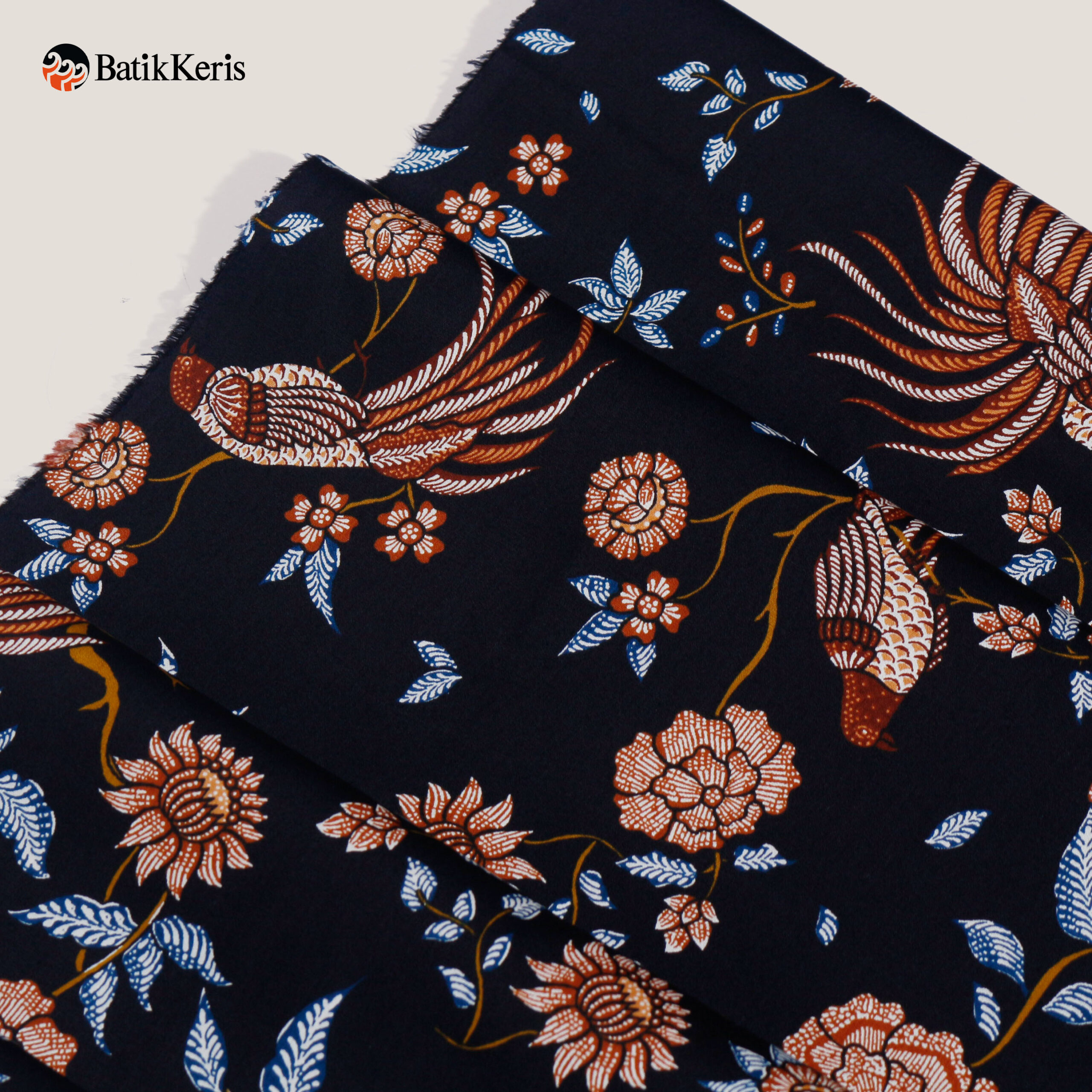 Bahan Potongan Motif Keris Dancing Bird - Batik Keris Online