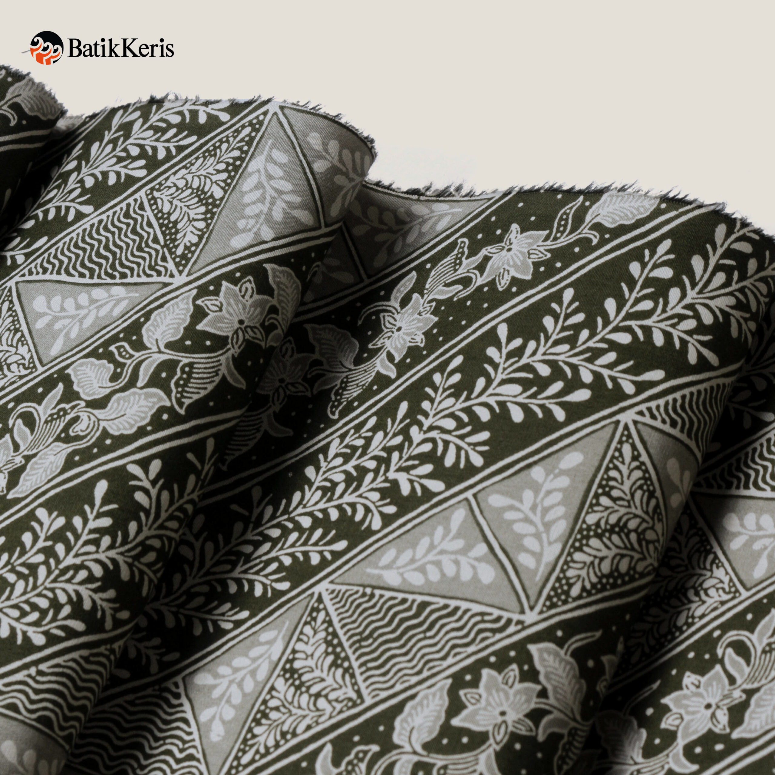 Bahan Potongan Motif Keris Sekar Lereng - Batik Keris Online